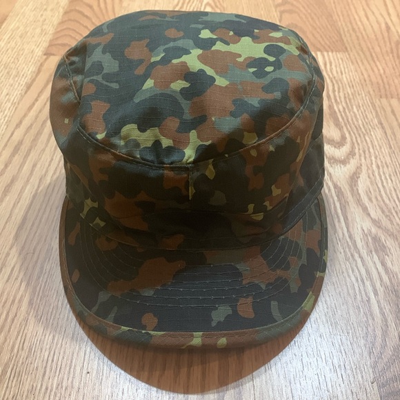 MFH | Accessories | Mfh Bdu Ripstop Field Cap Mil Spec Flecktarn Size L ...